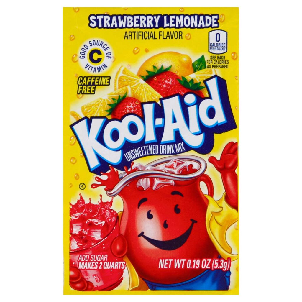 Kool Aid Sachet Strawberry (2 Quarts) | American Food Mart