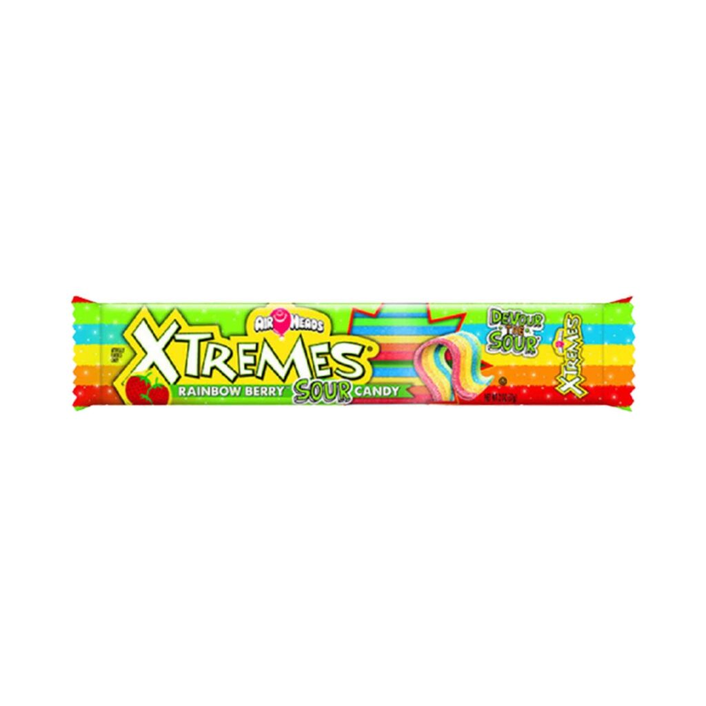 Air Heads Xtremes Rainbow Berry Candy 57g (2oz) | American Food Mart