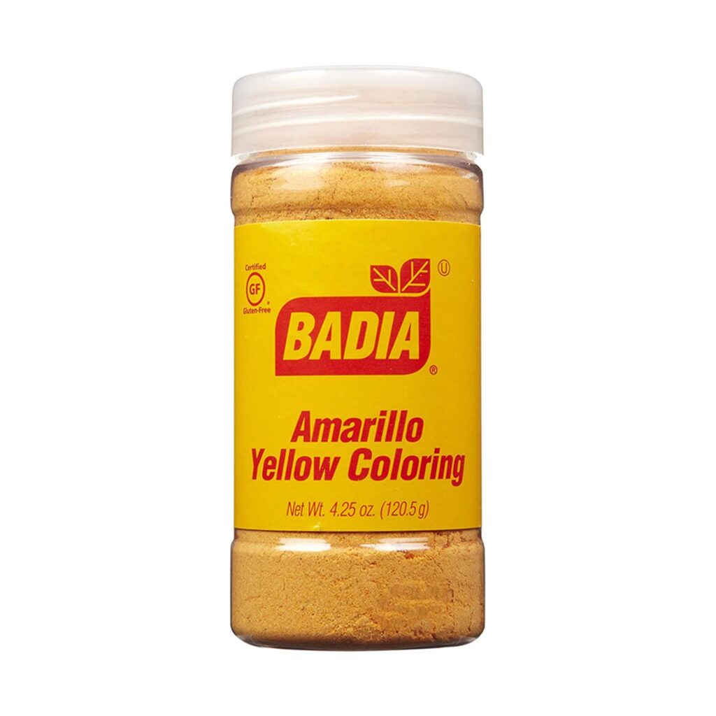 Badia Amarillo Yellow Food Colour 120.5g (4.25oz) | American Food Mart