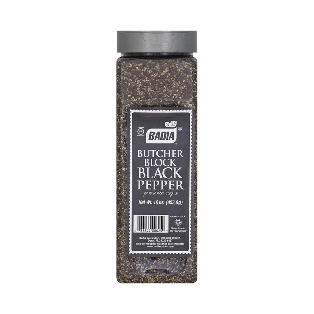 Badia Black Pepper Butcher Block 453.6g (16oz) | American Food Mart