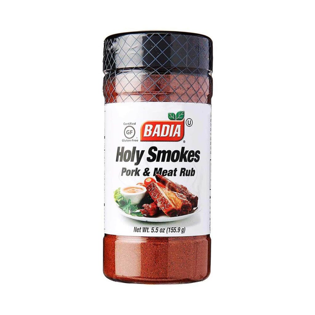 Badia Holy Smokes Pork & Meat Rub 155.9g (5.5oz) | American Food Mart