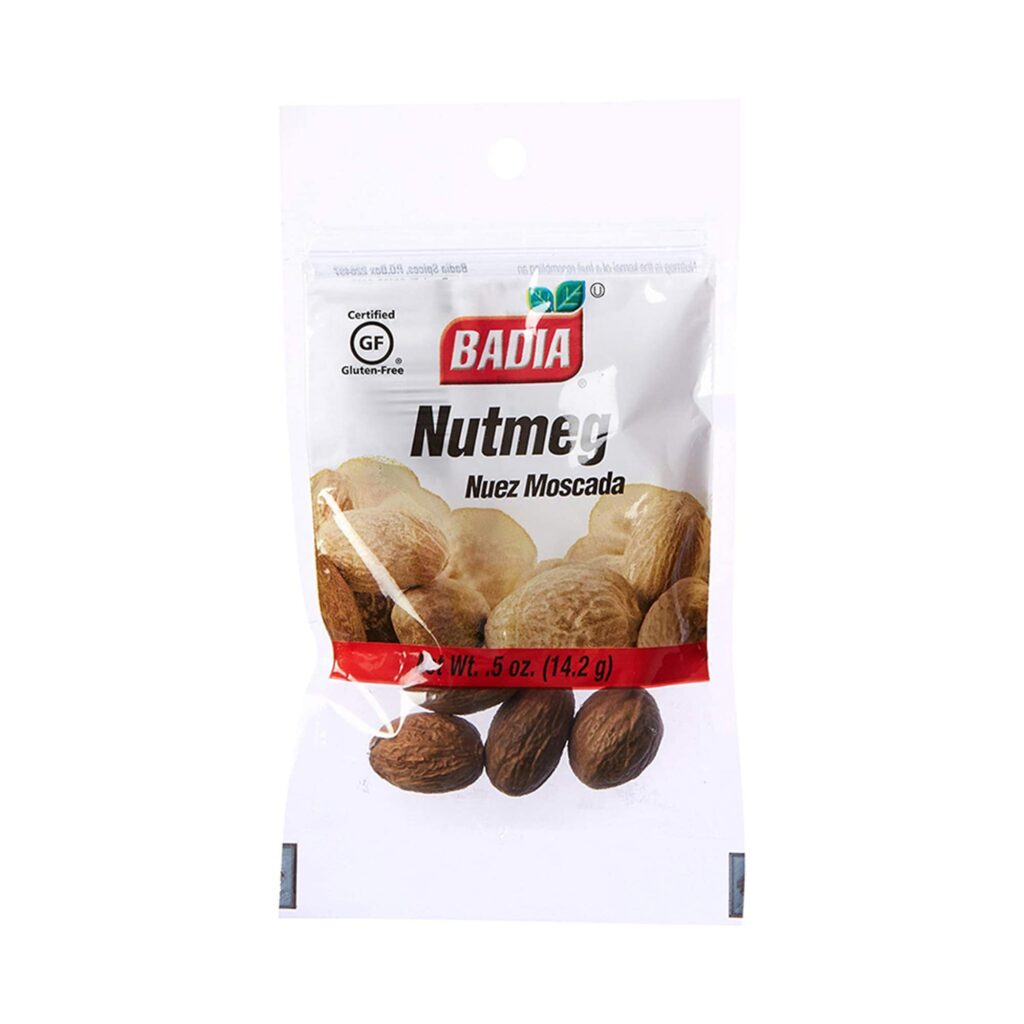 Badia Nutmeg Whole 14.2g (0.5oz) | American Food Mart