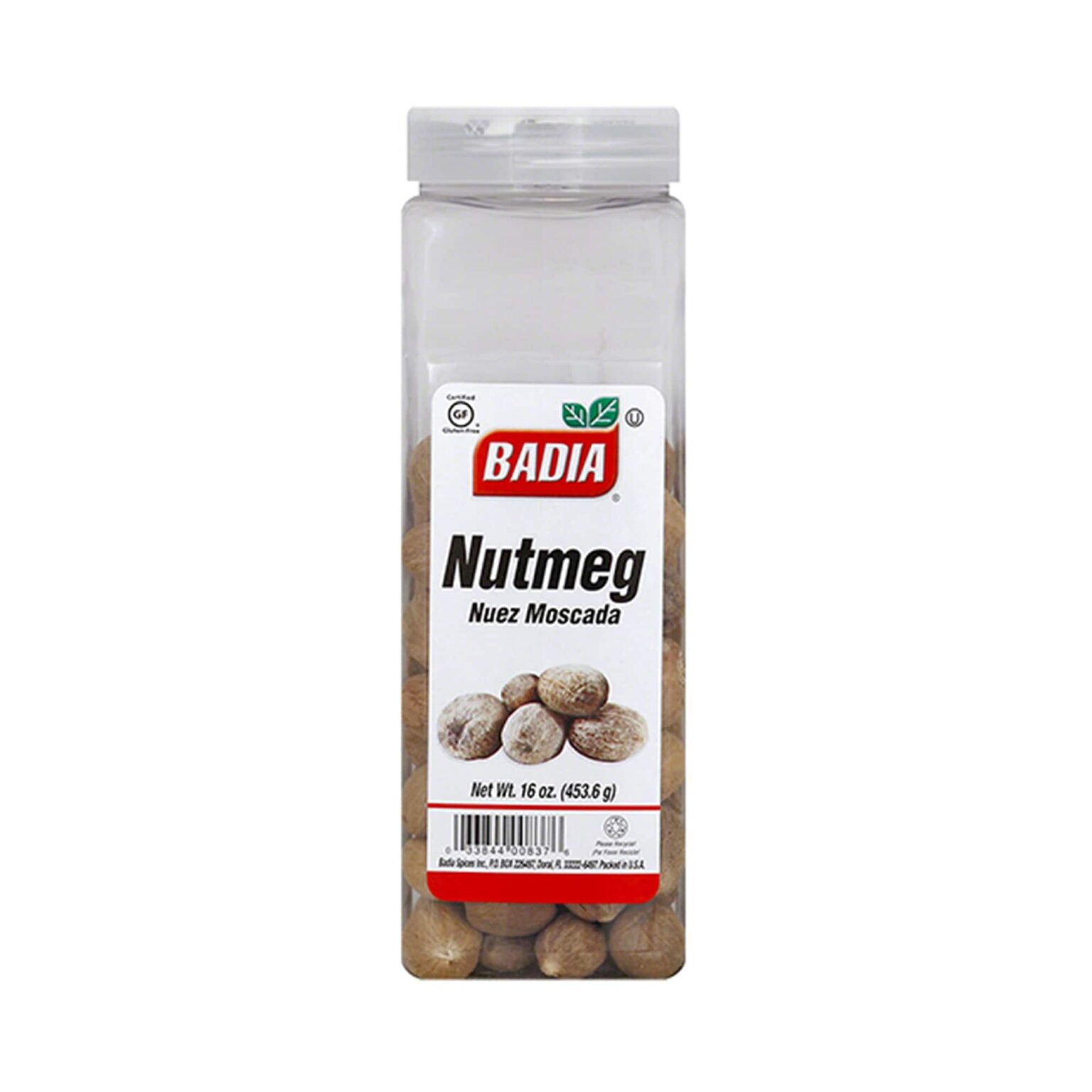Badia Nutmeg Whole 453.6g (16oz) | American Food Mart