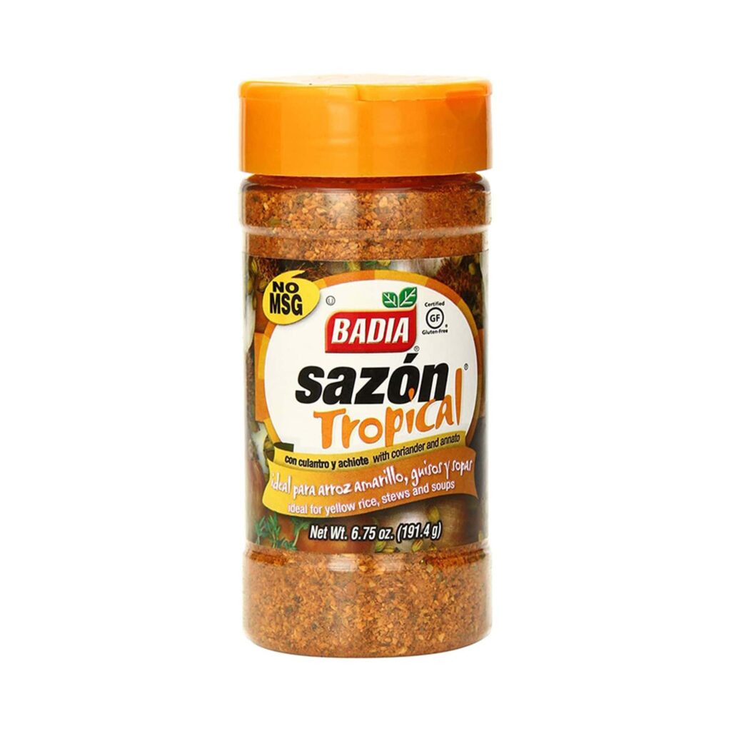 Badia Sazon Tropical with Coriander & Annato 191.4g (6.75oz) | American ...