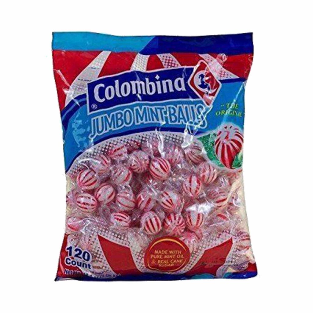 Colombina Jumbo Mint Balls (120 Count) | American Food Mart