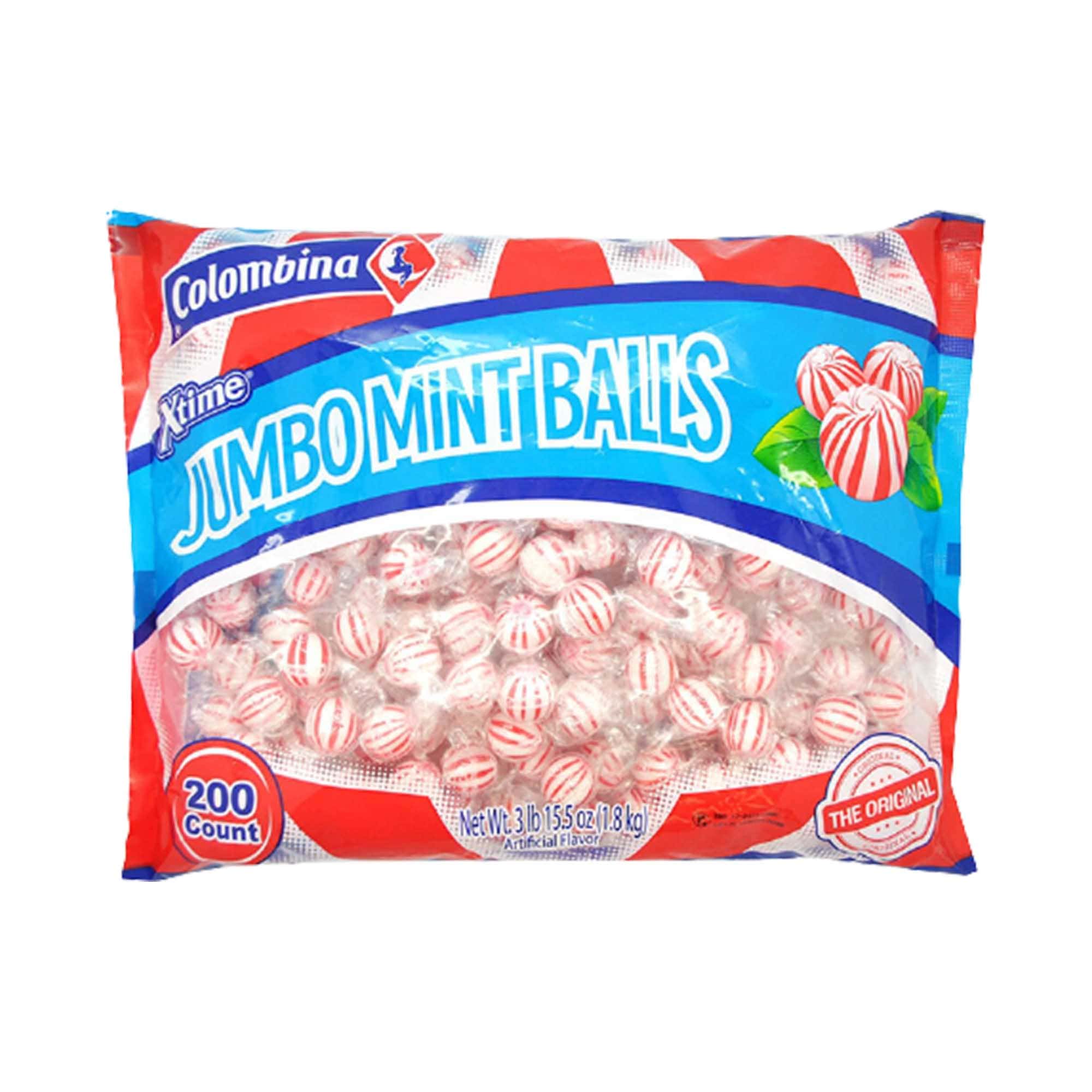 Colombina Jumbo Mint Balls 200ct | American Food Mart
