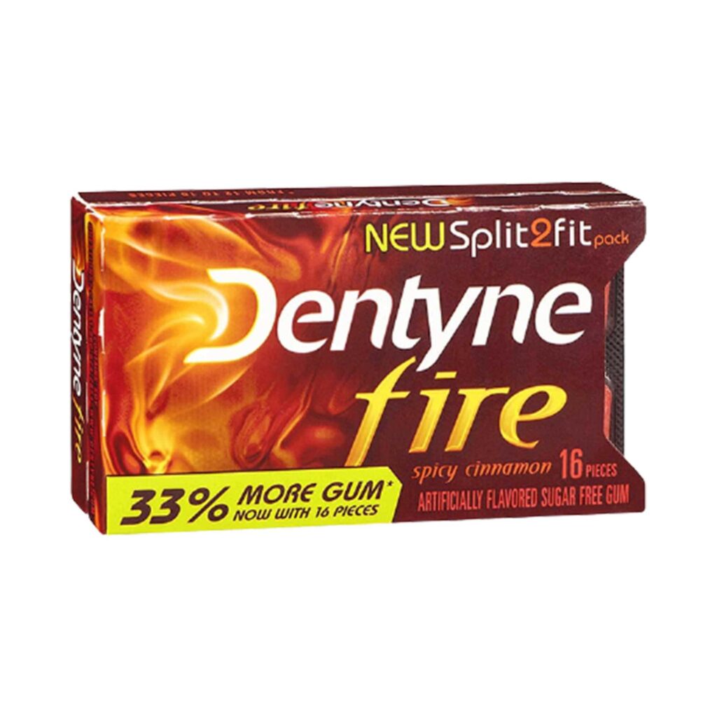 Dentyne Fire Cinnamon Chewing Gum (16pcs) 36g | American Food Mart