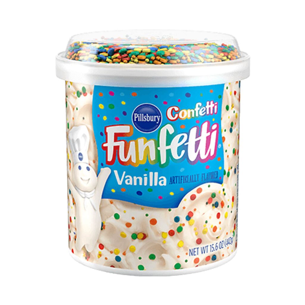 Pillsbury Vanilla Funfetti Frosting 442g (15.6oz) | American Food Mart