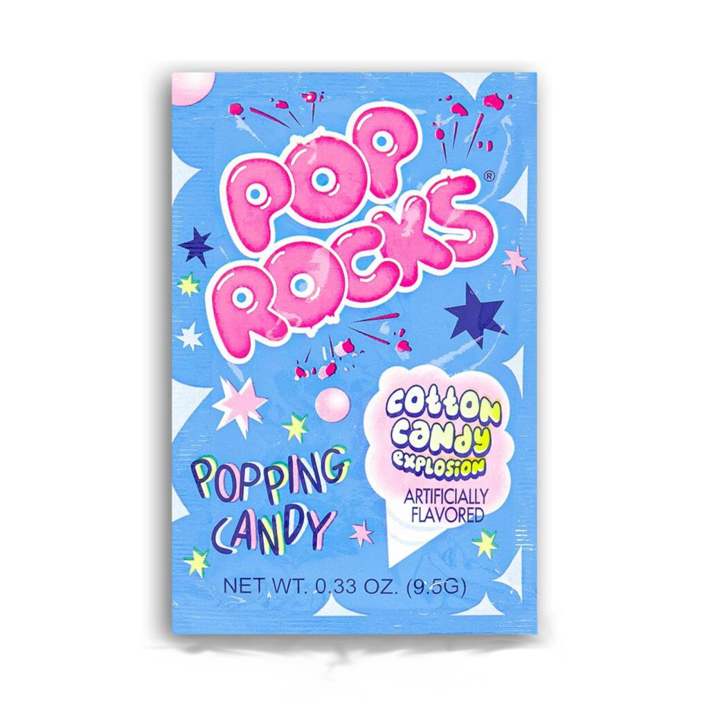 Pop Rocks Cotton Candy Popping Candy 9.5g (0.33oz) | American Food Mart