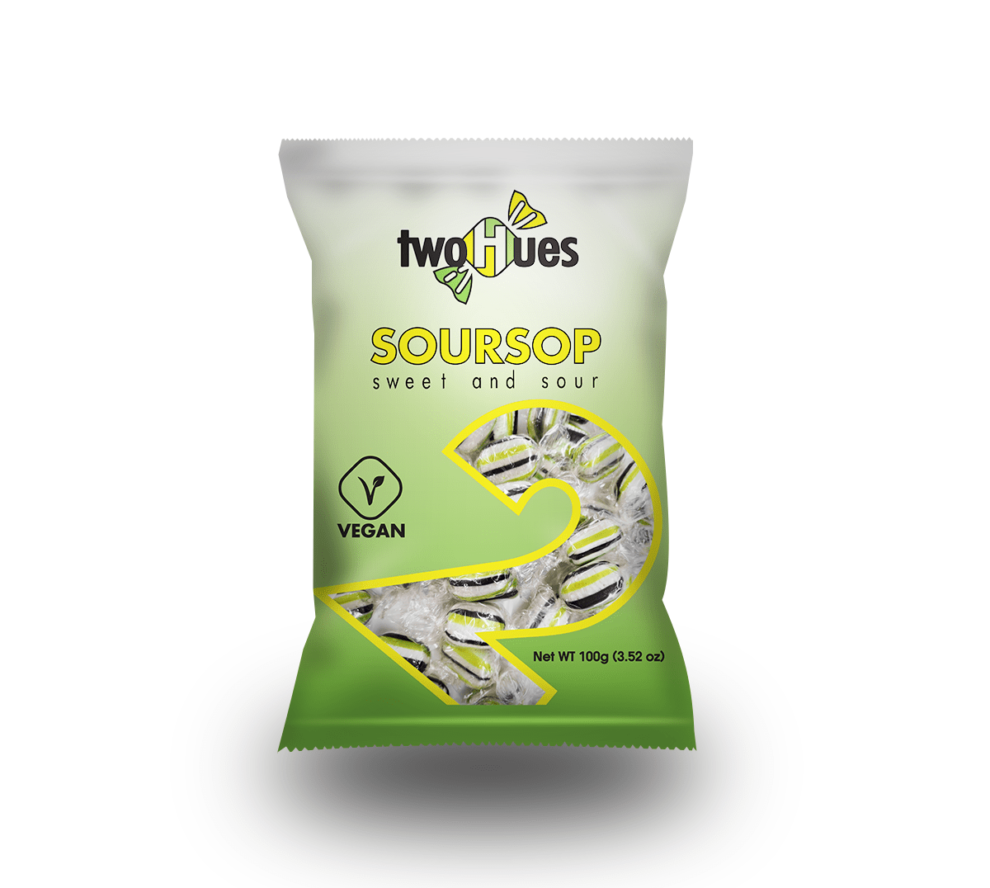 TwoHues Soursop 100g (3.52oz) | American Food Mart