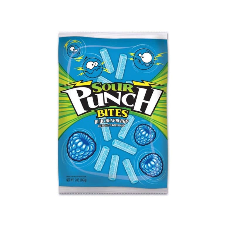 Sour Punch Blue Raspberry Bites 141g (5oz)