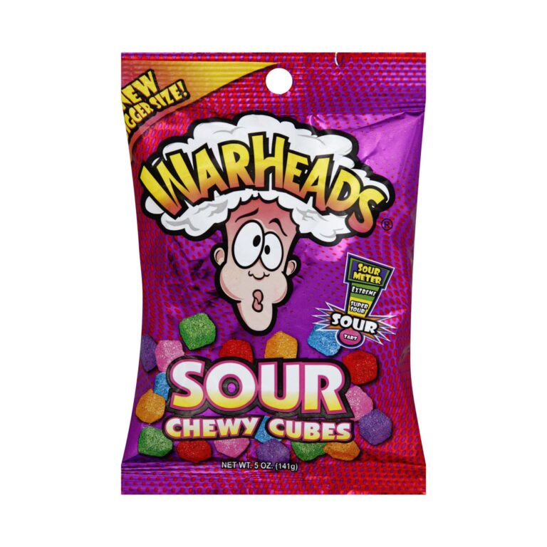 Warheads Sour Chewy Cubes 141g (5oz) | American Food Mart