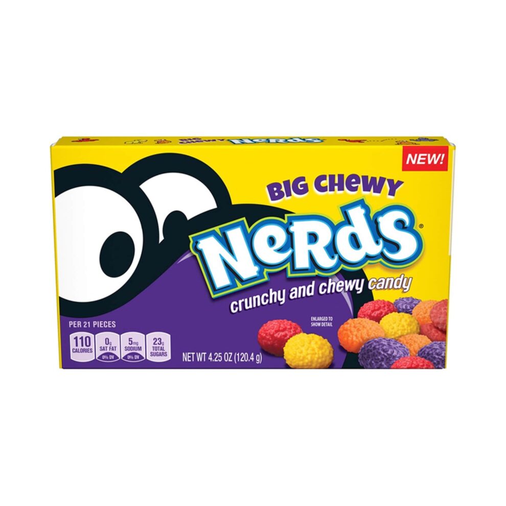 Wonka Nerds Big Chewy Theater Box 120.4g (4.25oz) | American Food Mart