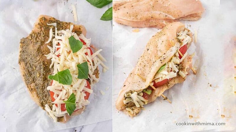 AFM Easy Weeknight Dinners: Pesto-Stuffed Chicken 😆